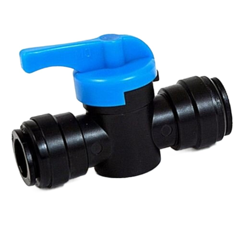 Push Fit 12mm Equal In-Line Tap