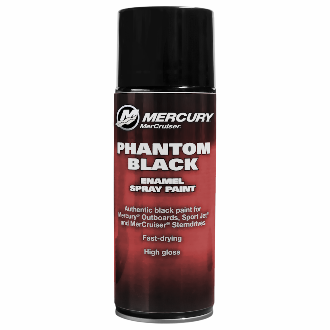 Genuine Mercury Marine Phantom Black Spray Paint - 400ml