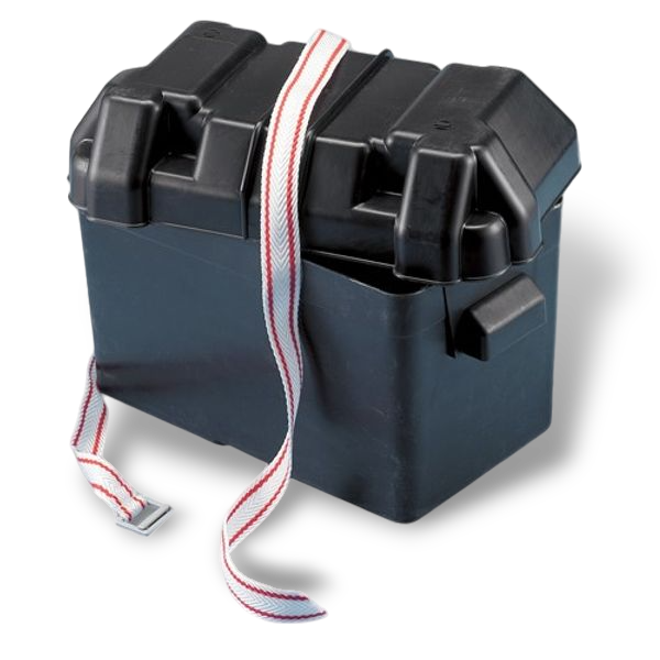 Trem Large Battery Box with Strap 200 x 410 x 250mm