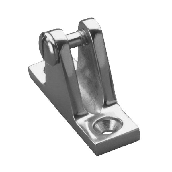 Deck Hinge Flat Base Screw Pin Stainless Steel